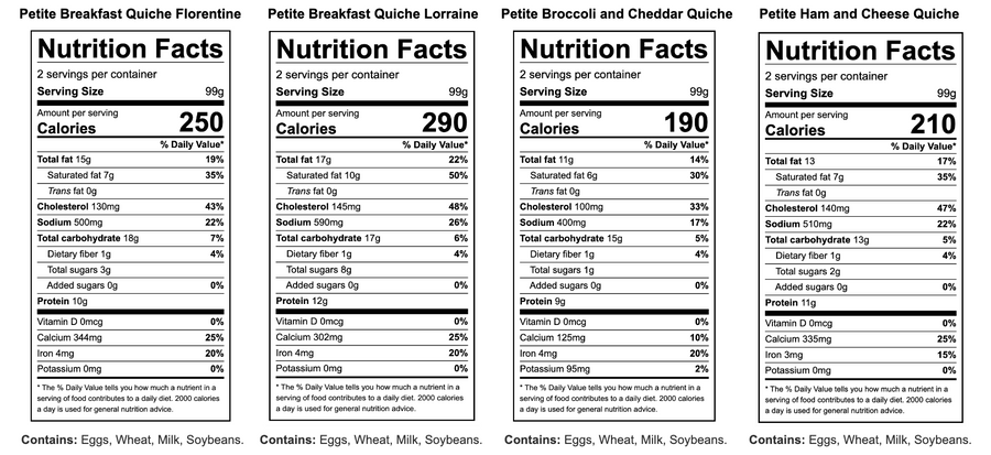 Quiche Sampler | Sunbasket